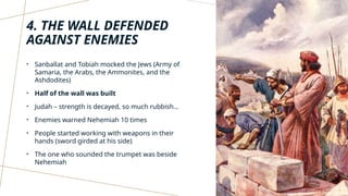 Book of nehemiah complete Bible study by Rhema Joy Sharath | PPTX