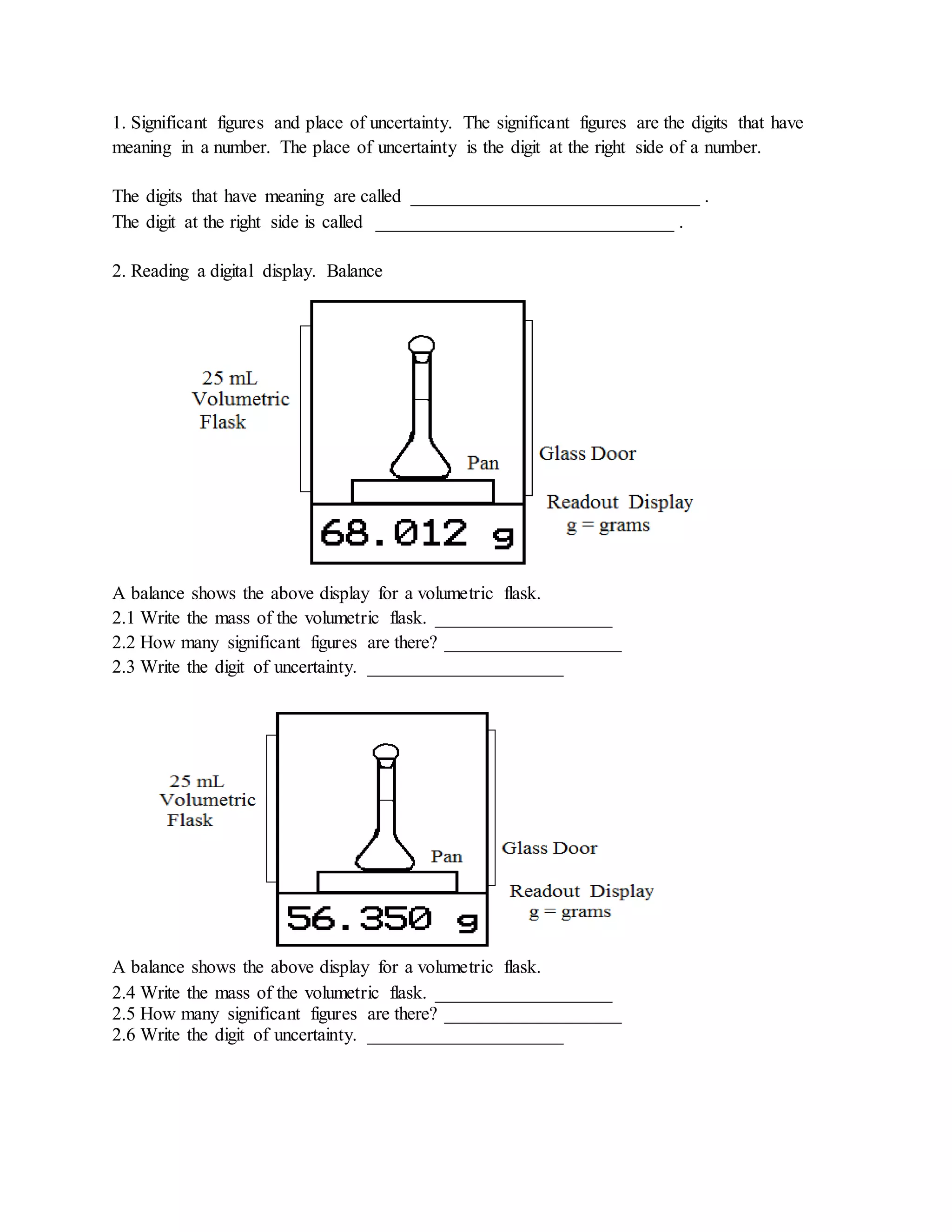 General Chemistry Numbers and Calculations | DOCX | Chemistry | Science