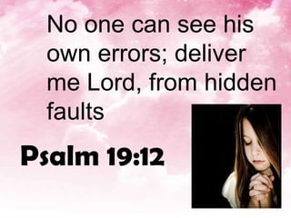 King David and the Psalm 19 | PPTX