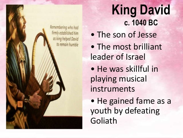 King David and the Psalm 19