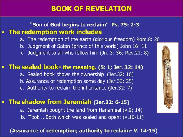 Book Of Revelation | PPT | Christianity | Religion & Spirituality