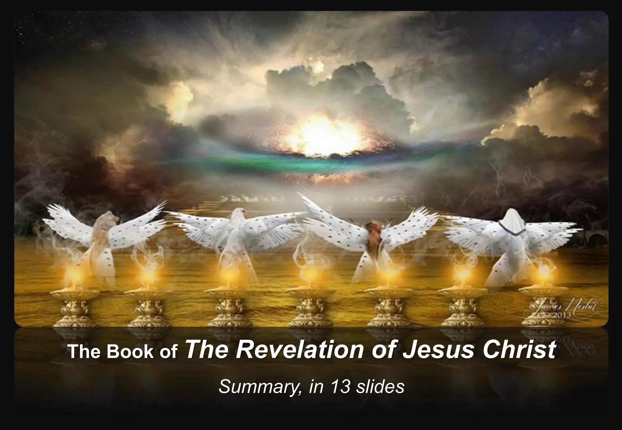 Book of revelation - Summary in 13 slides | PDF