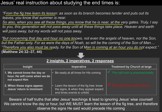 Book of revelation - Summary in 13 slides