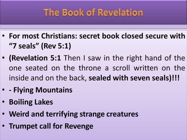 Book of revelation | PPT