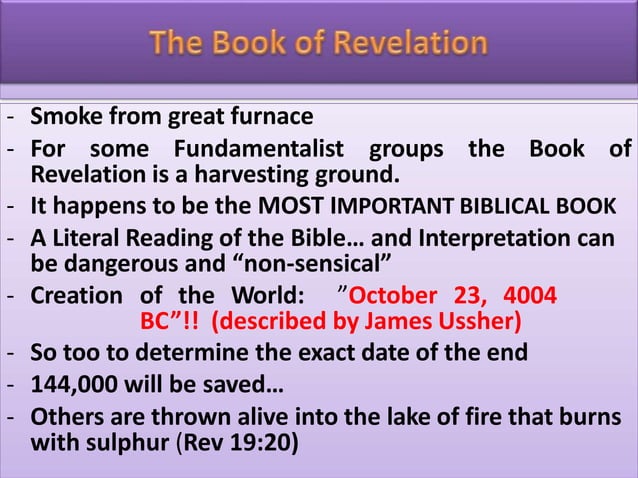 Book of revelation | PPT