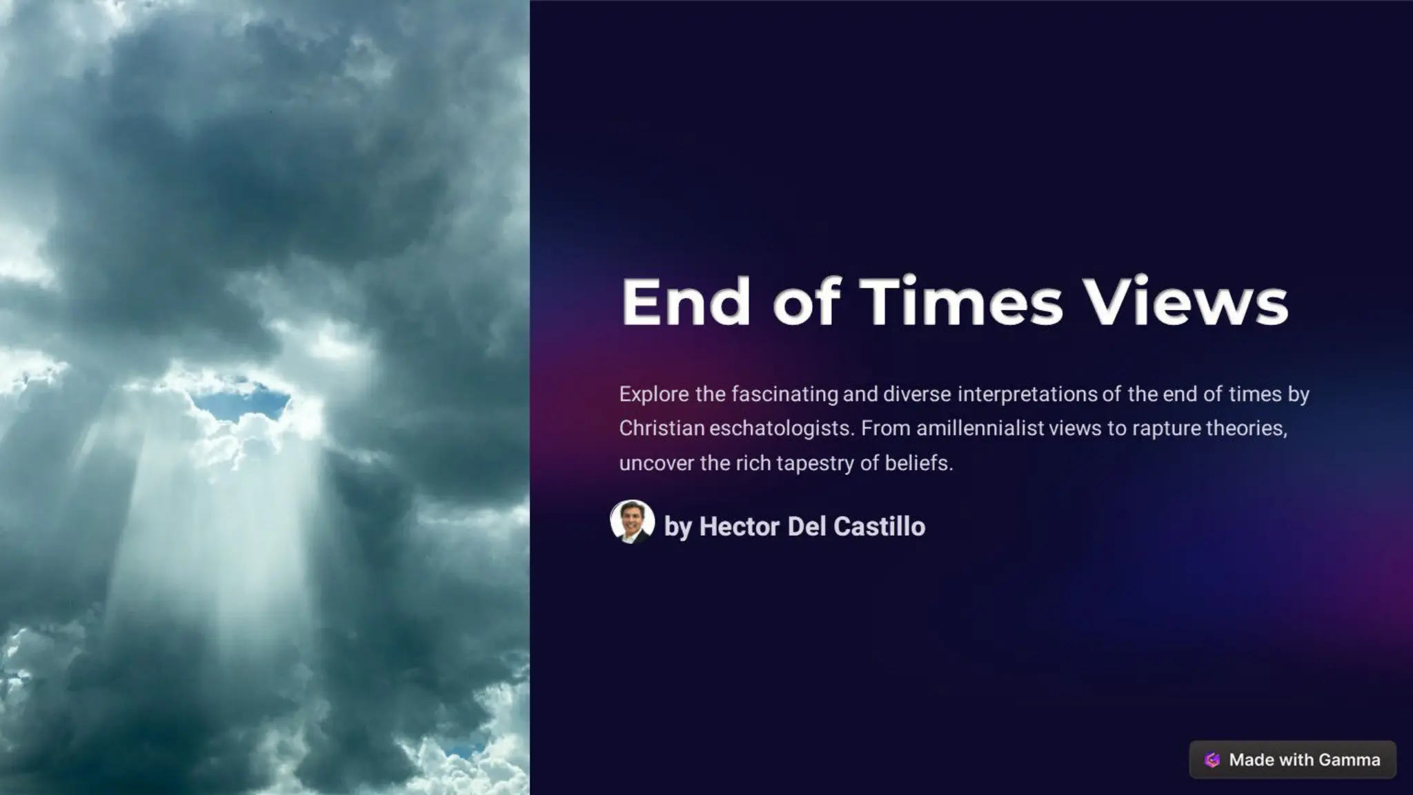 End of Times Views - Book of Revelation Summary | PPT