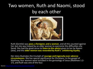 Ruth and Naomi | PPSX
