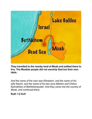 Book Of Ruth Map
