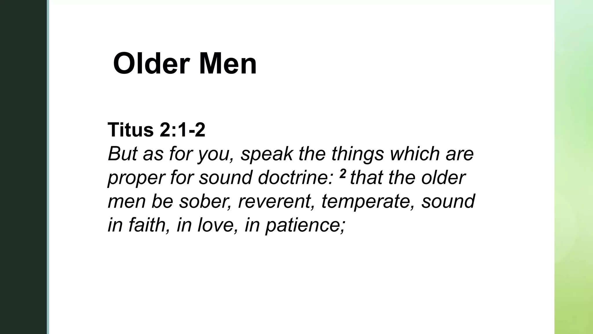 The Book of Titus - Part Four | PPTX