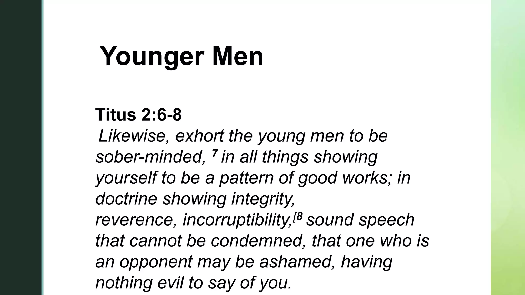 The Book of Titus - Part Four | PPTX