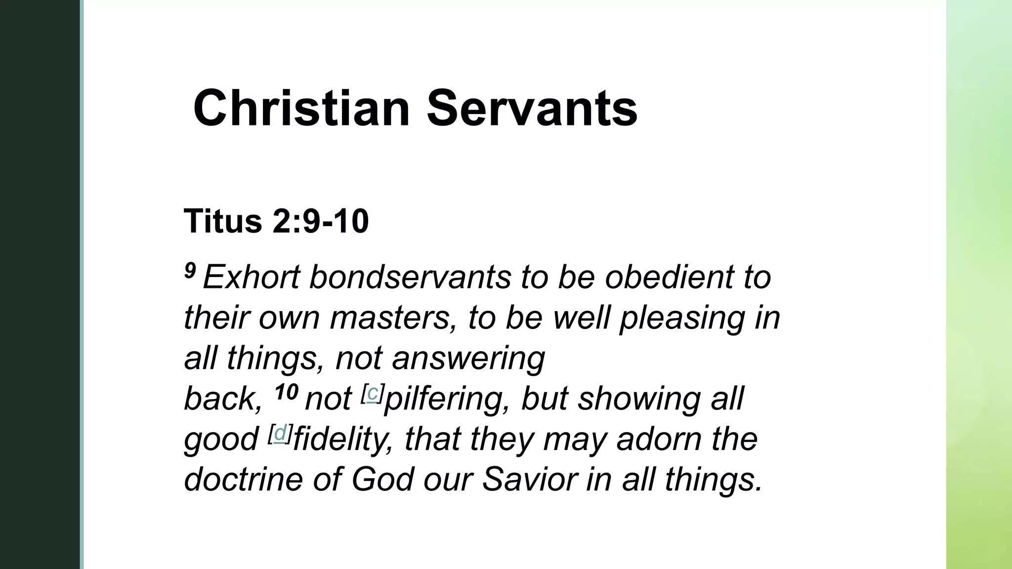 The Book of Titus - Part Four | PPTX