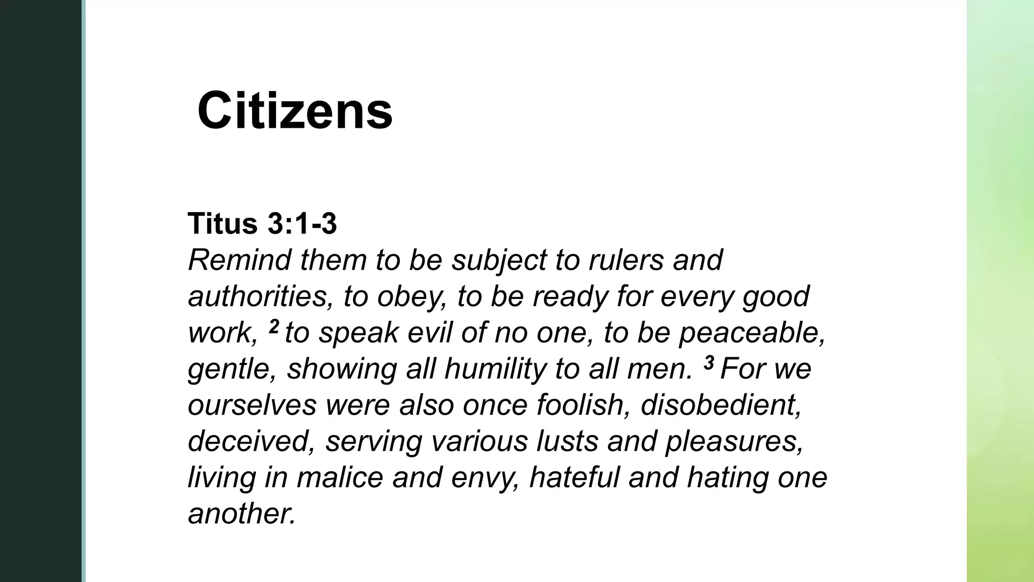 The Book of Titus - Part Four | PPTX