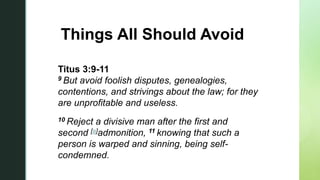 The Book of Titus - Part Four | PPT