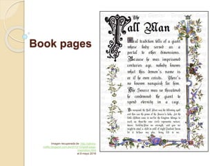 Book pages design | PPTX