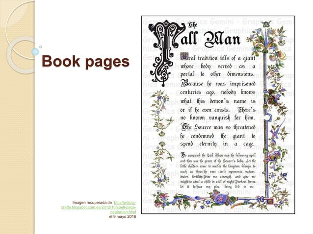 Book pages design | PPT