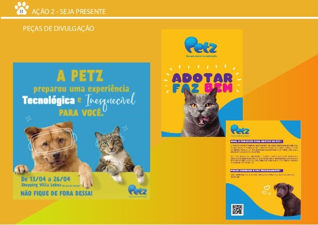 Campanha de Comunicação para a rede pet shops Petz