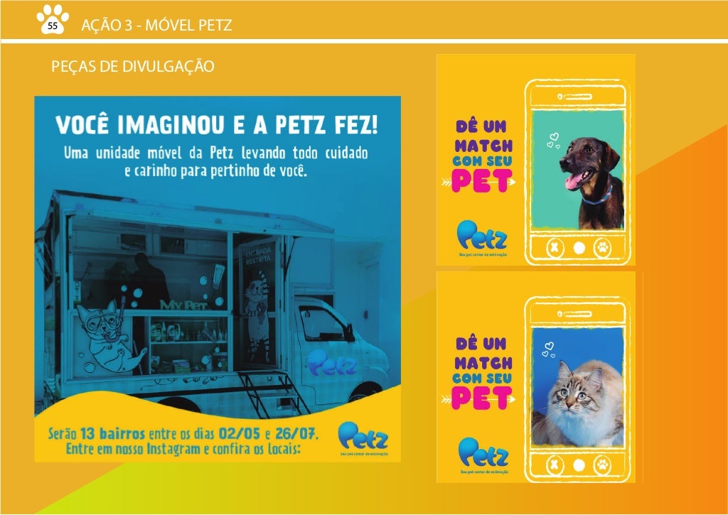 Campanha de Comunicação para a rede pet shops Petz