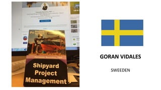 Shipyard Project Management Book - Pictures from reader around the ...