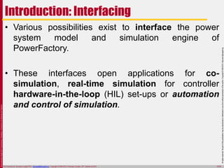 PowerFactory Applications for Power System Analysis, 26th October 2015 ...