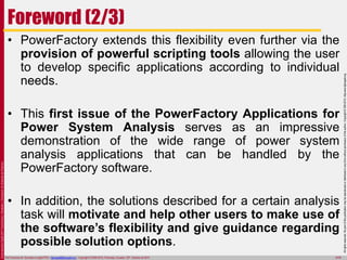 PowerFactory Applications for Power System Analysis, 26th October 2015 ...