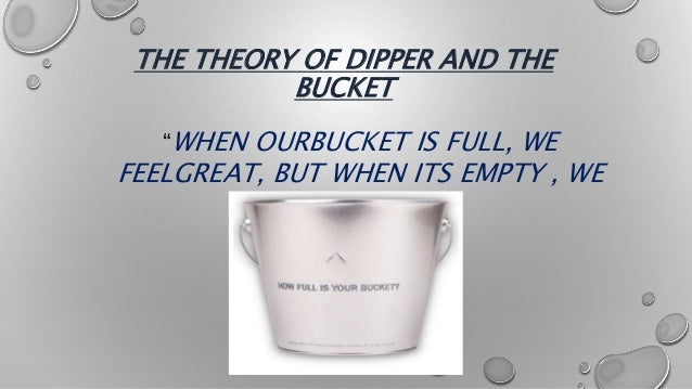 how full is your bucket