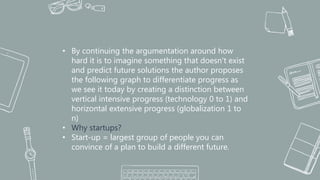 Zero to one book ppt | PPTX
