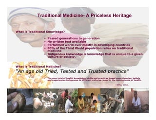 Indigenous Herbal Medicines: Tribal Formulations and Traditional Herbal ...