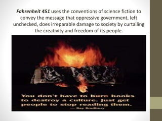 Book presentation : Fahrenheit 451 | PPTX