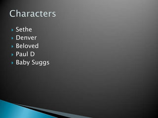 Book presentation on Beloved | PPT