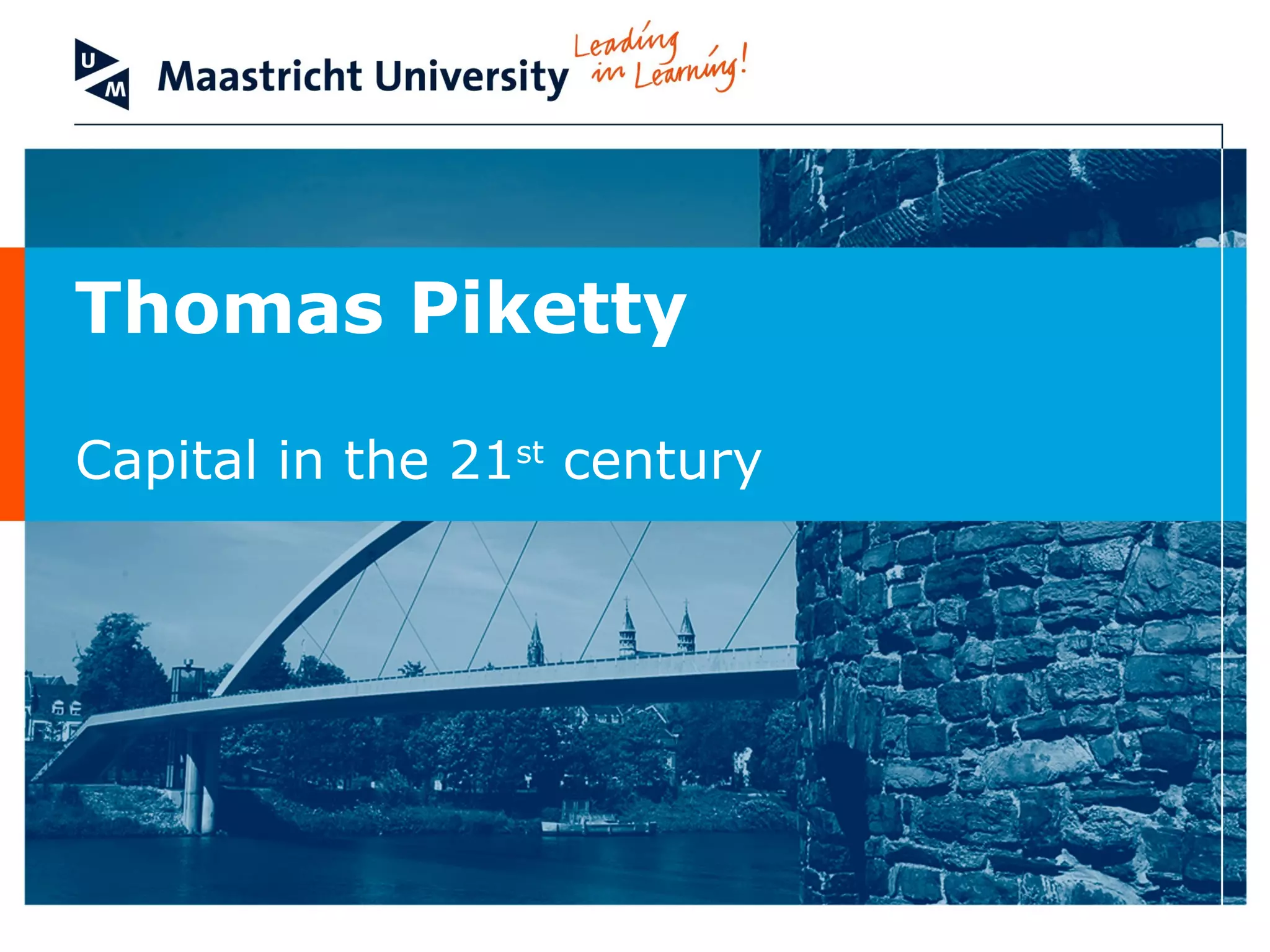 Bookpresentation Piketty Capital in the 21st Century | PPT