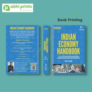Book Printing Service: Everything You Need to Know | Abhiprints | PDF