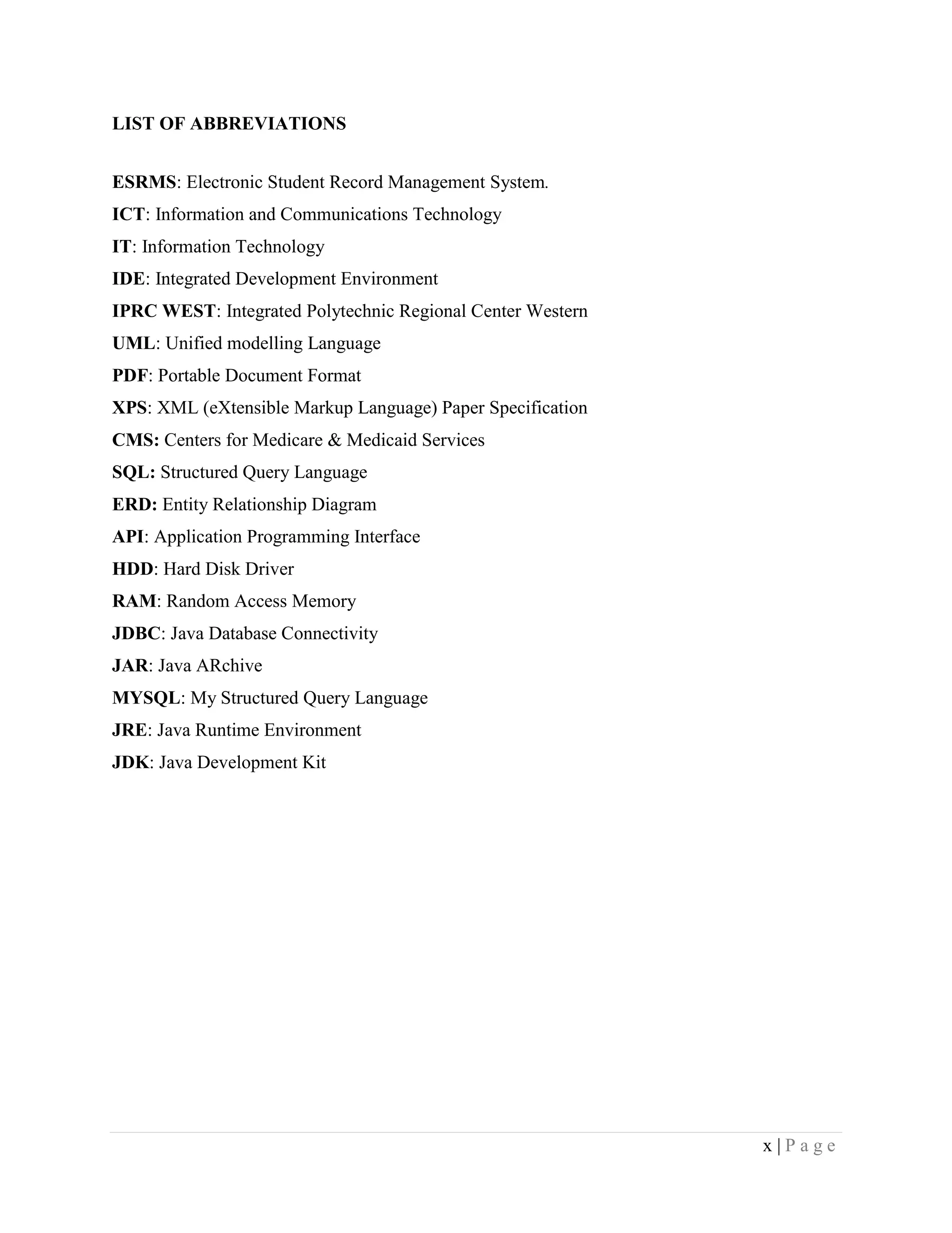 Electronic Student Record Management System | PDF