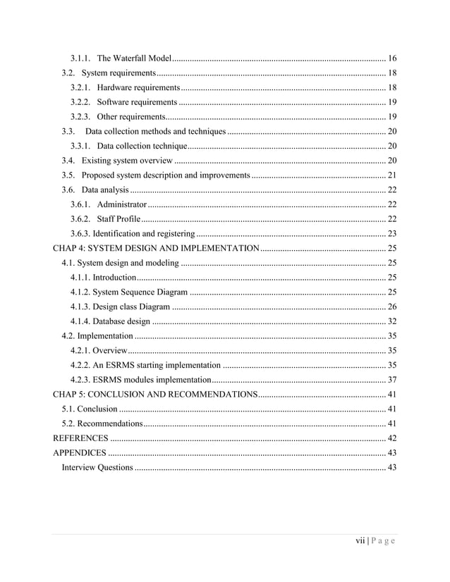 Electronic Student Record Management System | PDF