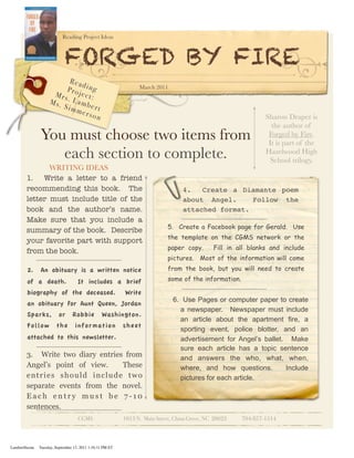 Book Project for Forged by Fire | PDF