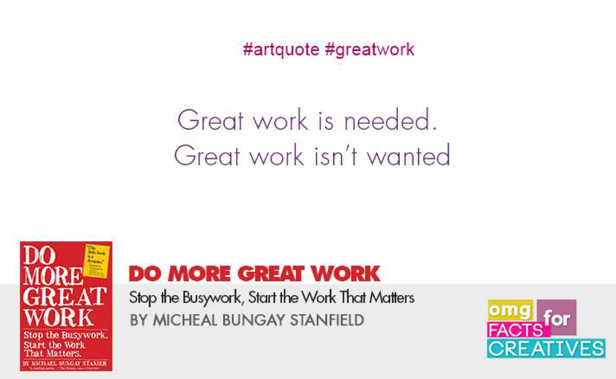Do More Great Work Quotes | PDF