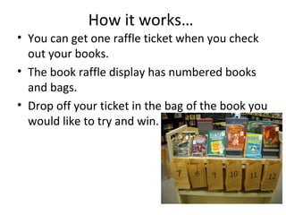 Book raffle | PPT | Lotteries and Scratchcards | Shopping
