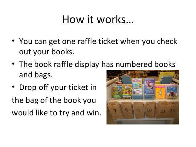 Book raffle