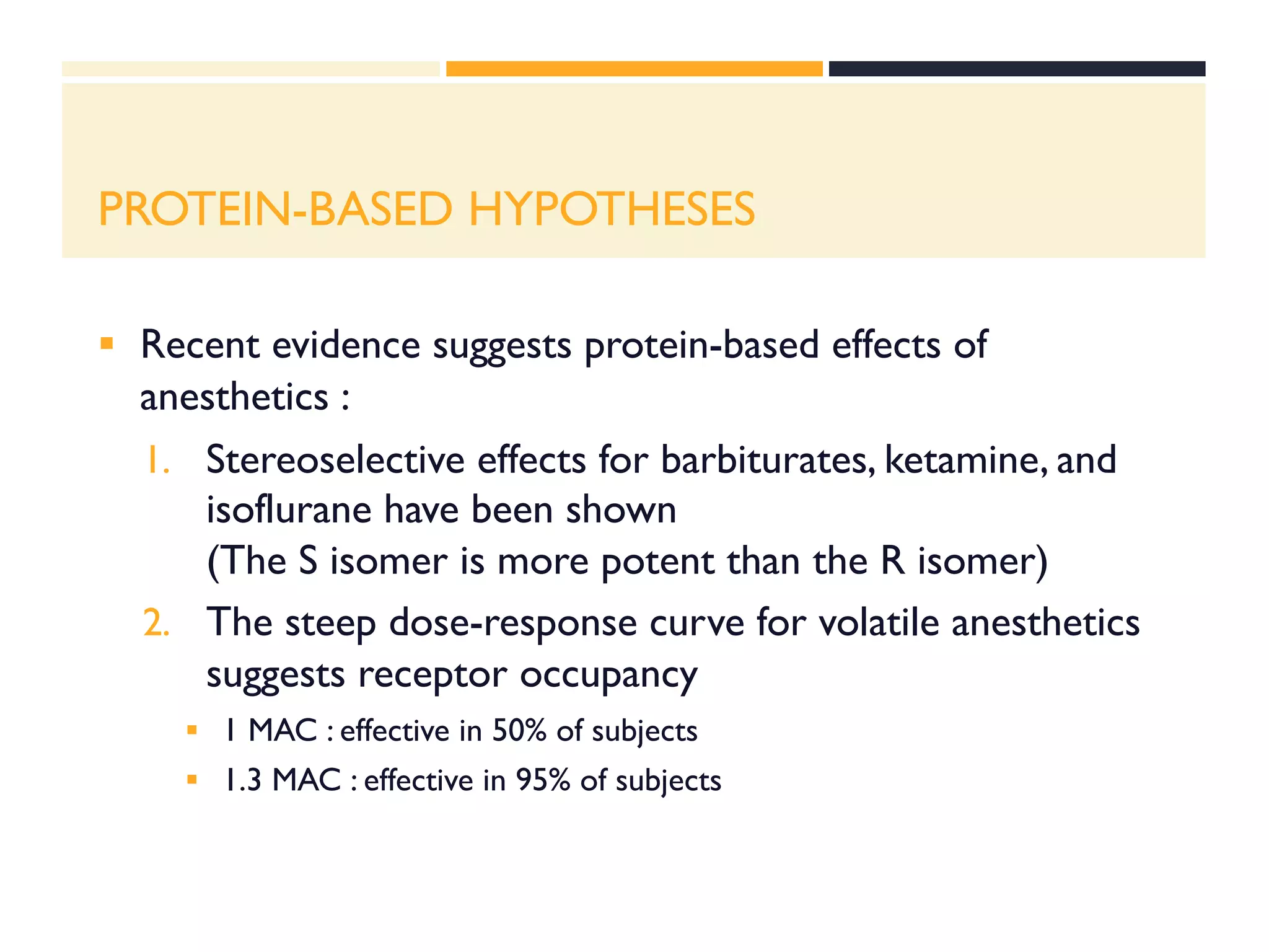 Molecular and Cellular Mechanisms of Anesthesia | PDF