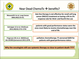 end of life chemotherapy | PPTX