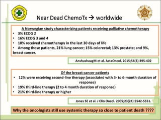 end of life chemotherapy | PPTX