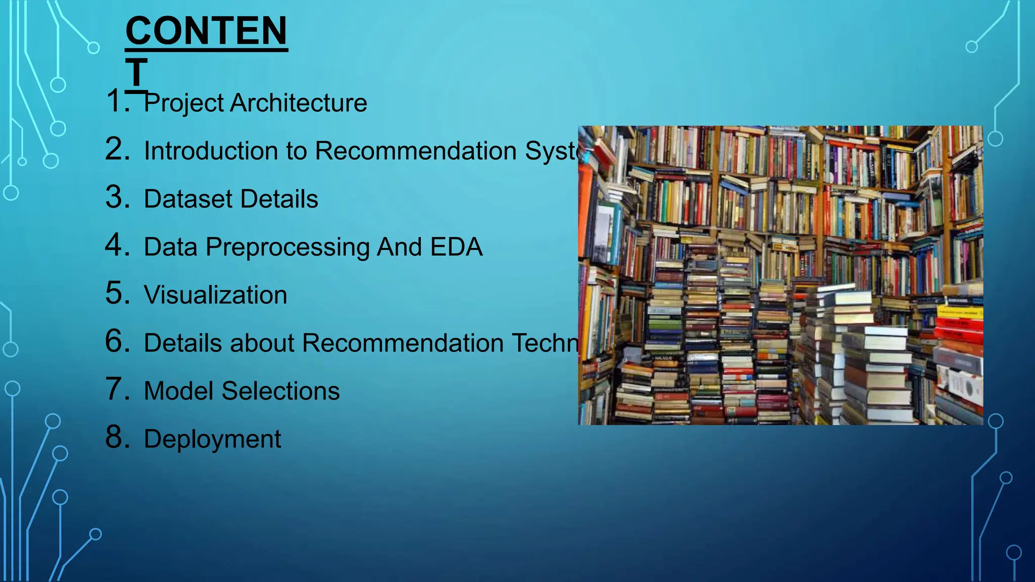 Book Recommendation System Using Machine Learning Pptx Databases
