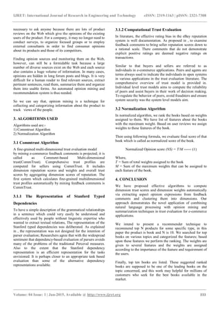 Book recommendation system using opinion mining technique | PDF