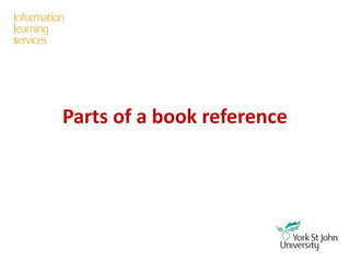 Book reference management | PPT