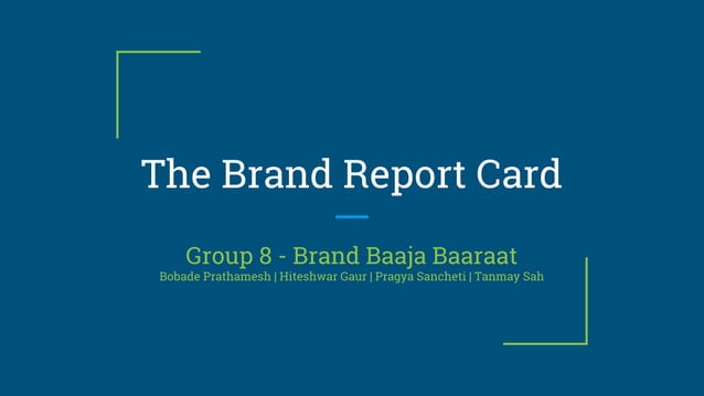 The brand report card | PDF