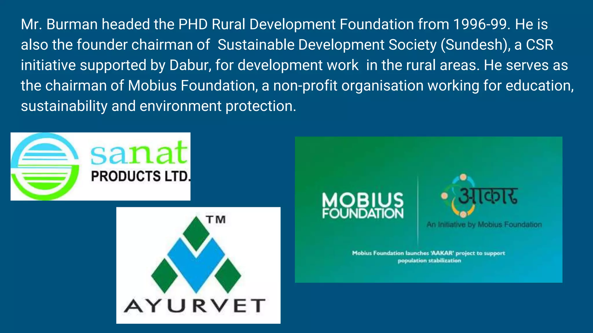 Journey of Pradip Burman | PPTX