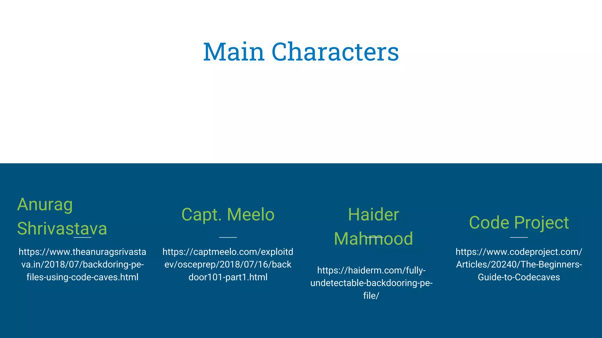 Guide to Windows Codecaves | PPTX | Programming Languages | Computing