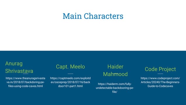 Guide to Windows Codecaves | PPTX | Programming Languages | Computing