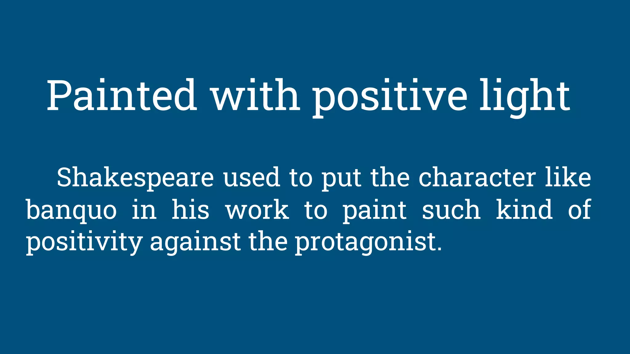 Character of Banquo | PPTX