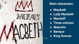Macbeth Characters Banquo