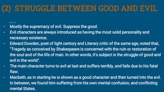 Shakespearean Tragedy | PPTX